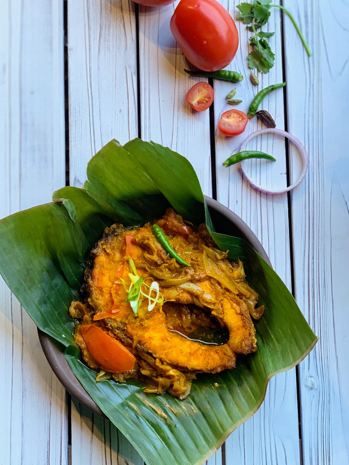 Rohu Fish Dopiaza | Chawk Bazar Catering