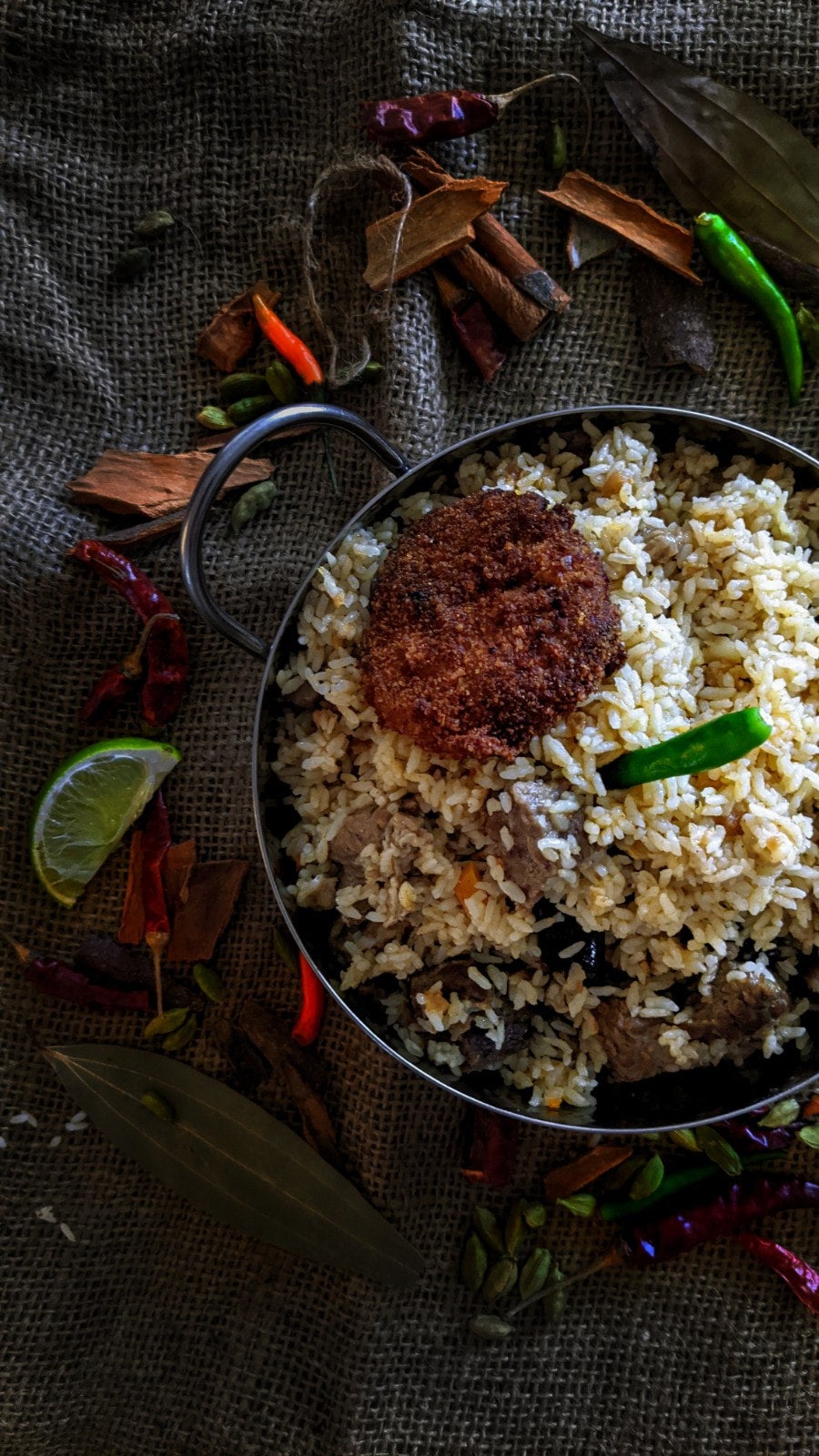 Tehari Platter (Serves 10 People) | Chawk Bazar Catering